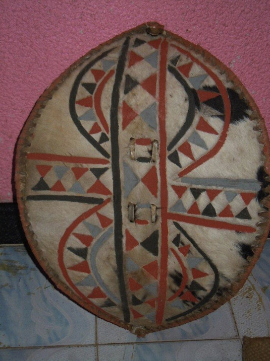 Maasai War Shield